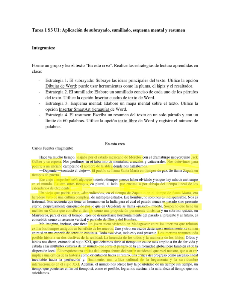 Tarea 1 S3 U1 | PDF | Religión y espiritualidad