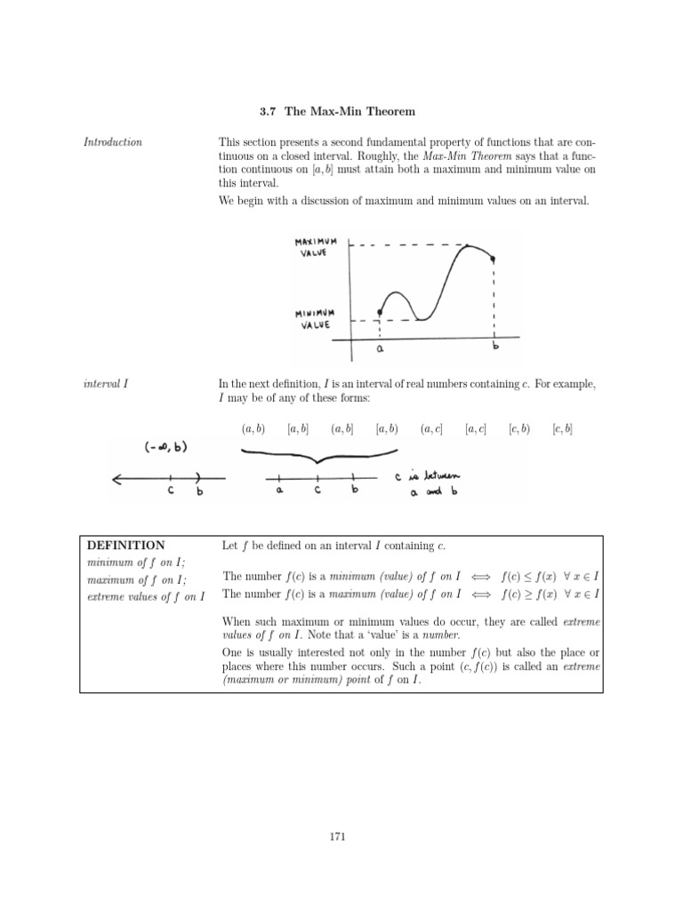 3 7maxm | PDF | Function (Mathematics) | Continuous Function