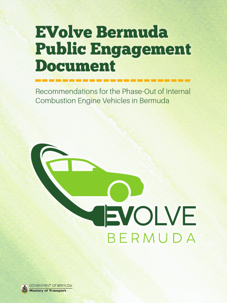 EVolve Bermuda Public Engagement Report | PDF | Air Pollution | Plug In ...
