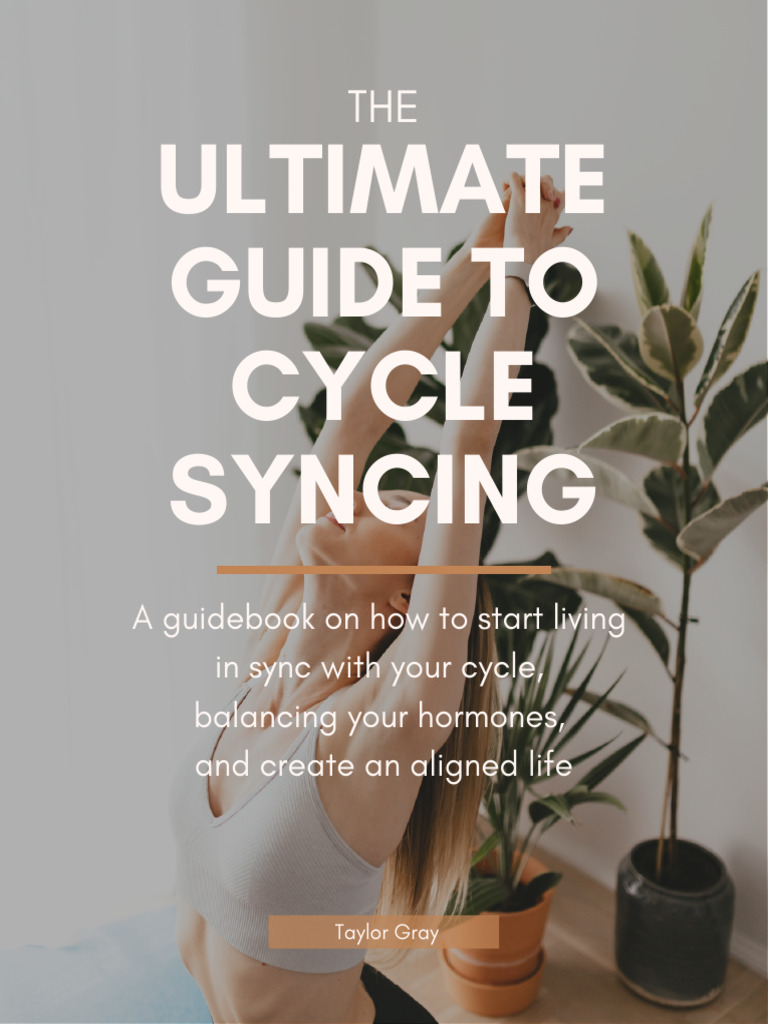 Cycle Syncing | PDF | Menstrual Cycle