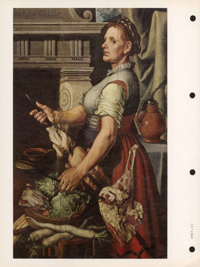 Pieter Aertsen - de Keukenmeid | PDF