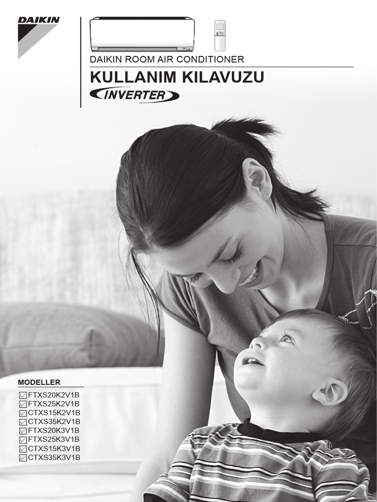 CTXS15-35K FTXS20-25K 3PTR377621-3B Operation Manuals Turkish | PDF