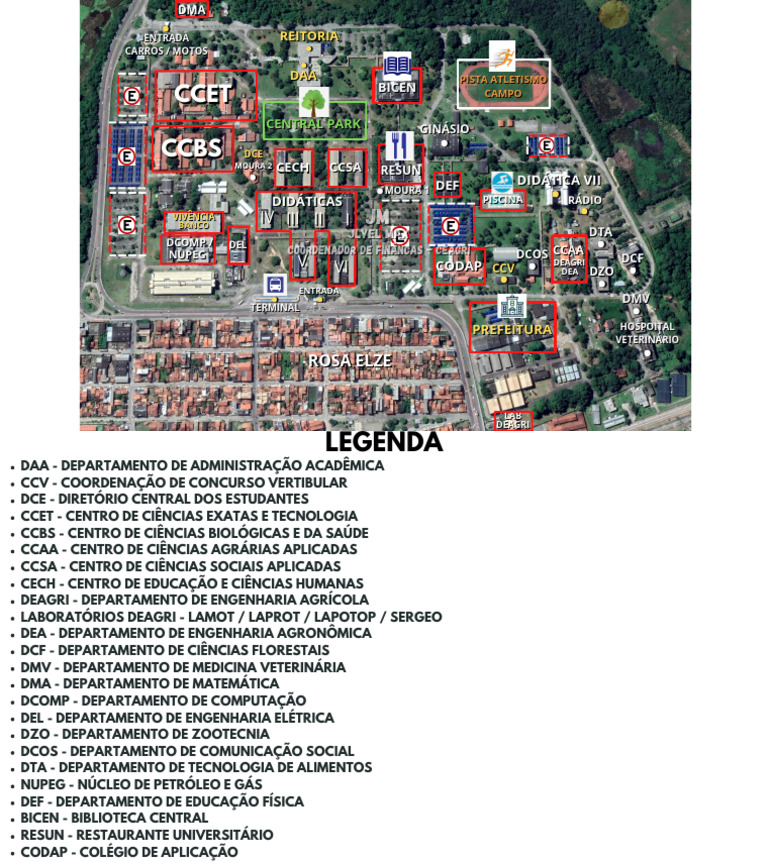 Ufs - Mapa - Atualizado | PDF | Science