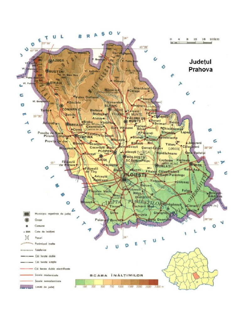 Harta Jud Prahova | PDF