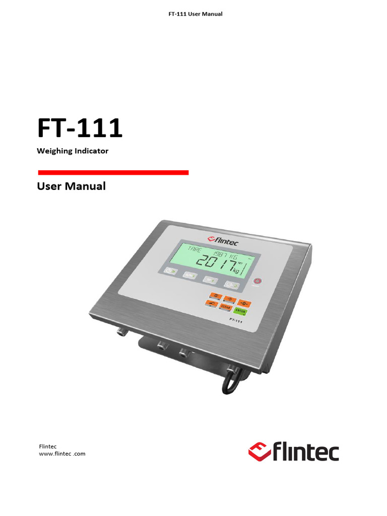 FT-111 User Manual Rev.2.1.0 | PDF | Network Topology | Ethernet