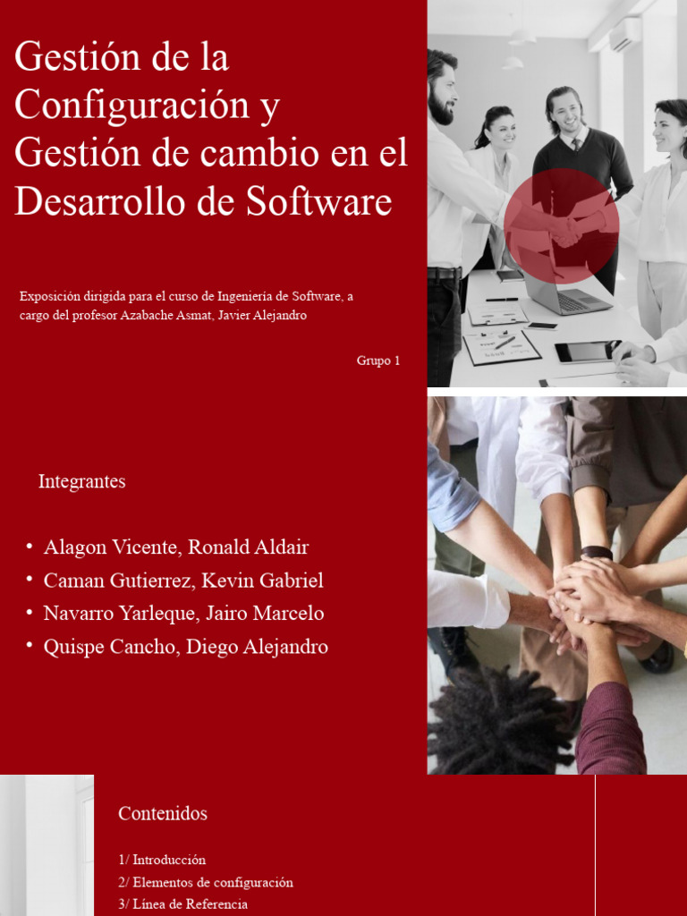Gestión de cambios en desarrollo de software | PDF | Control de ...