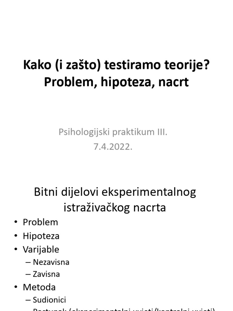 Teorije MedMod | PDF