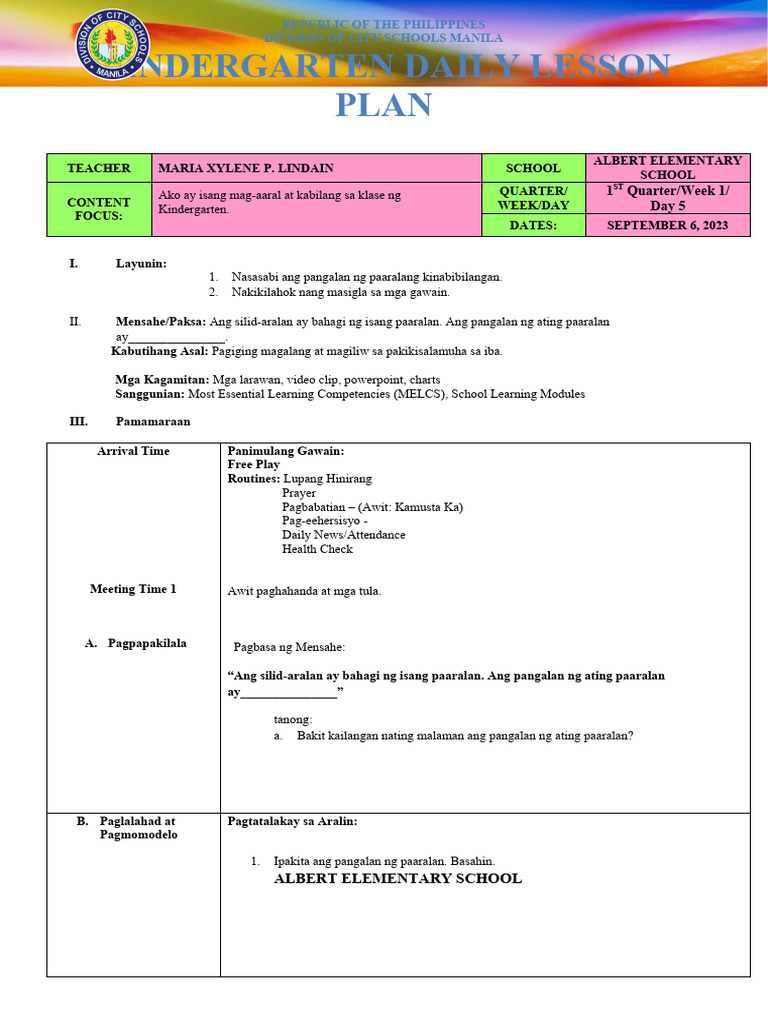 DLP Q1 - Week 1 - Day 5 | PDF