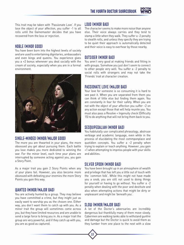 Fourth Doctor Companions Overview | PDF | Doctor Who
