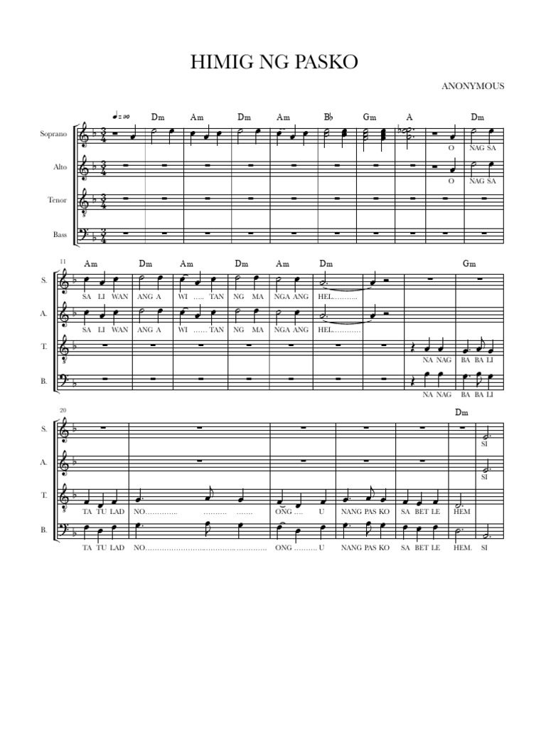 Himig NG Pasko | PDF