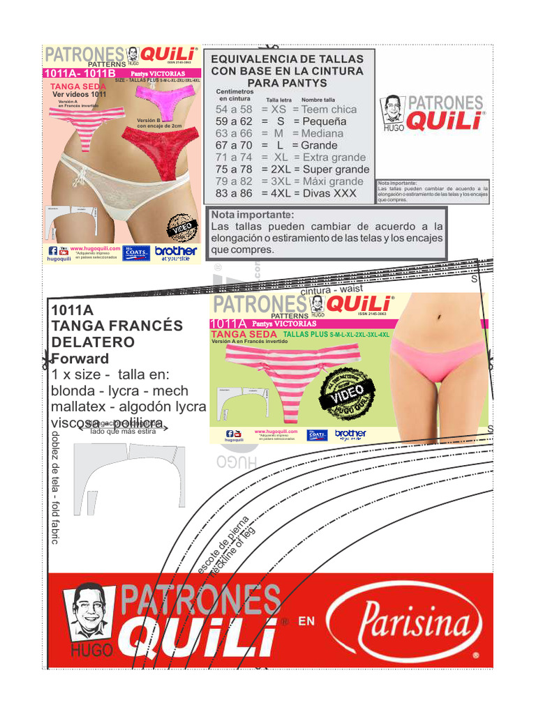 (KT) 1011-TANGA-VICTORIA-SEDA-1 | PDF | Textiles | Moda