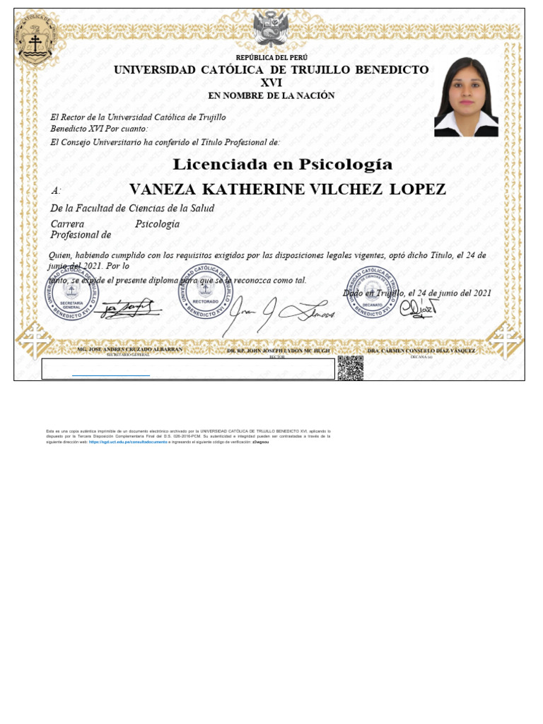 Titulo Profesional | PDF