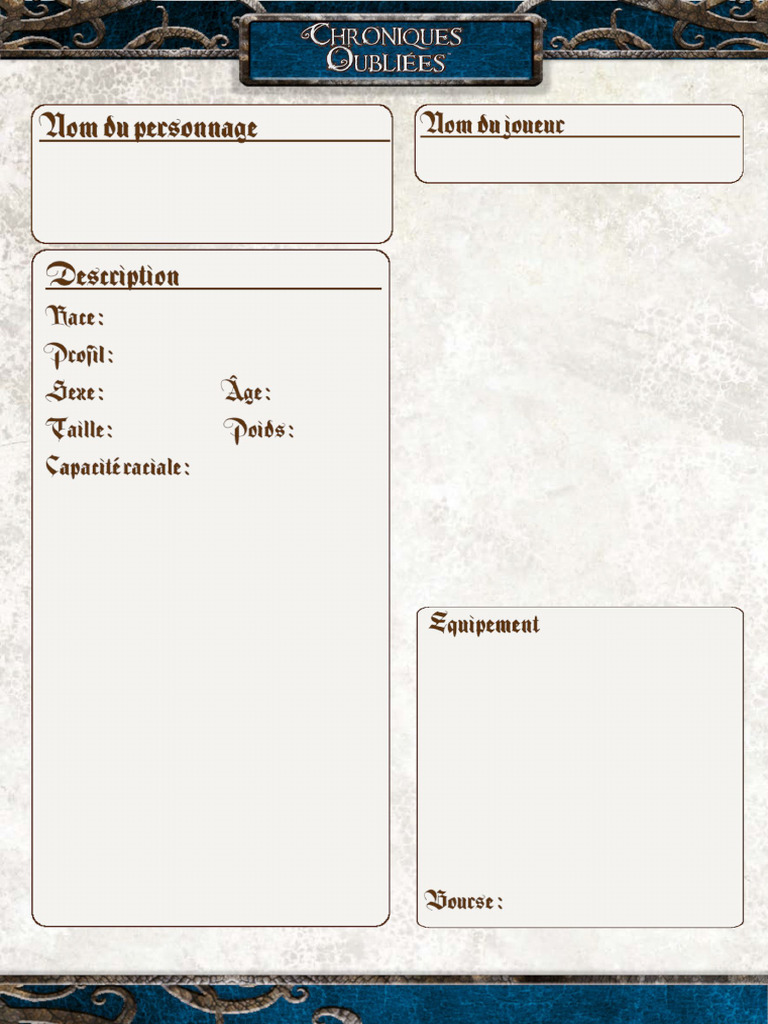 Fiche Perso Part1 | PDF