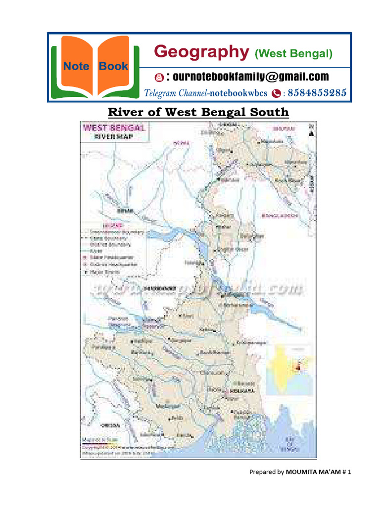 River of West Bengal South | PDF | Fluvial Landforms | Earth Sciences