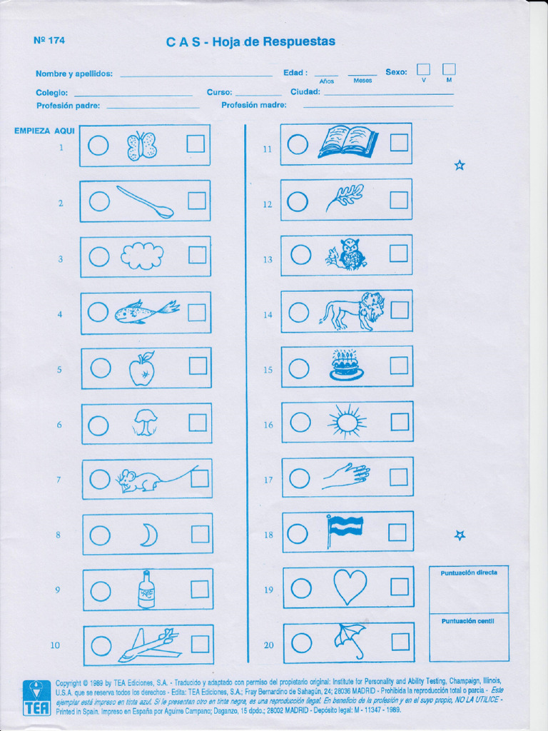 Hoja de Respuestas Cas | PDF