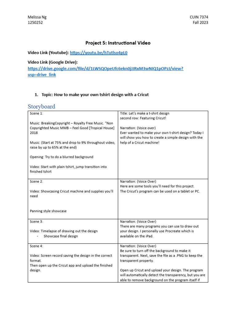 Project 5 - Storyboard and Writeup - MNG | PDF | T Shirt | Screenshot