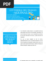 Formato Recibos de Aguinaldo | PDF