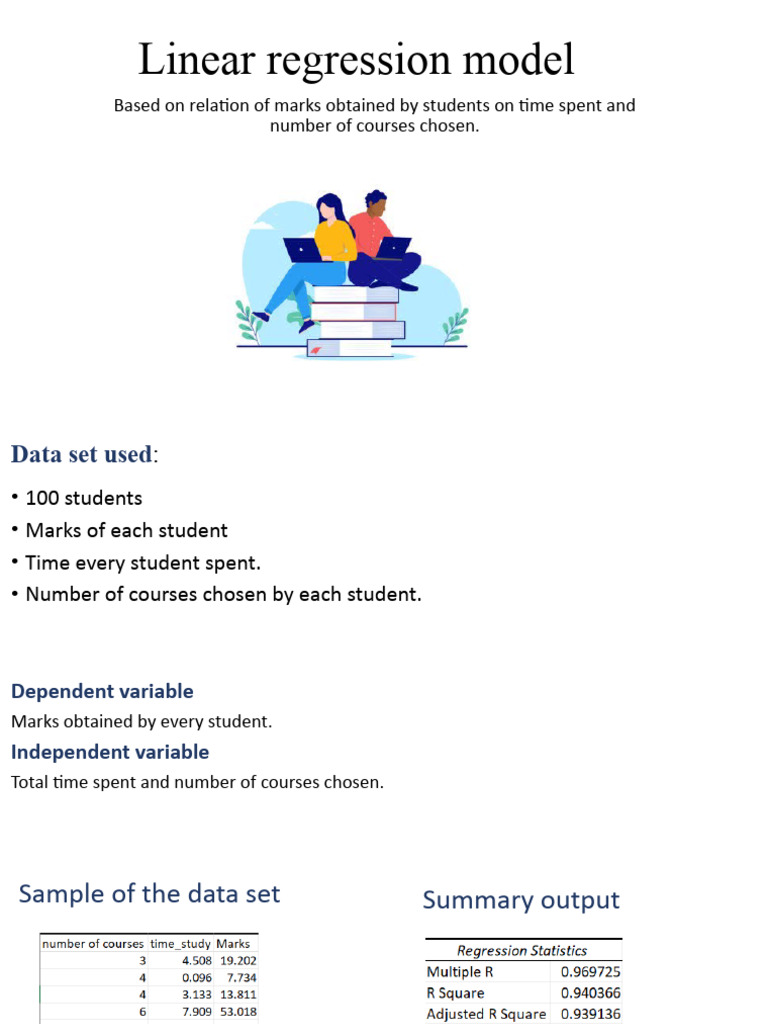 Linear Regression Model | Download Free PDF | Regression Analysis | Errors And Residuals