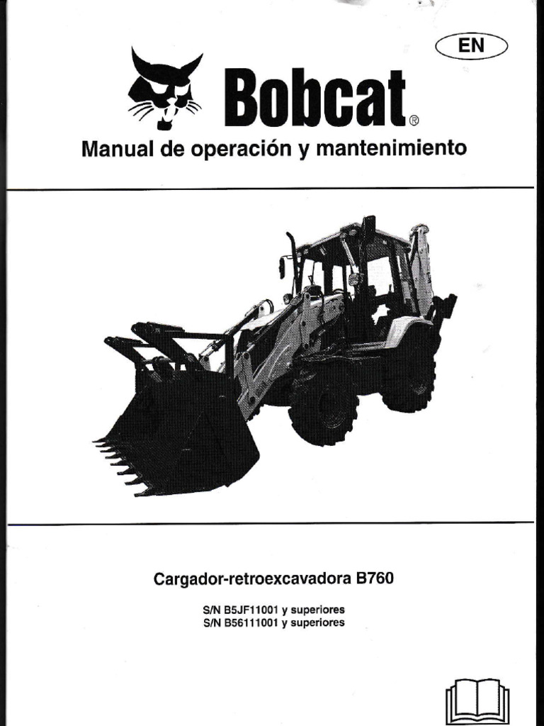 Manual de operación Bobcat B760 | PDF | Ciencia y matemáticas | Tecnología