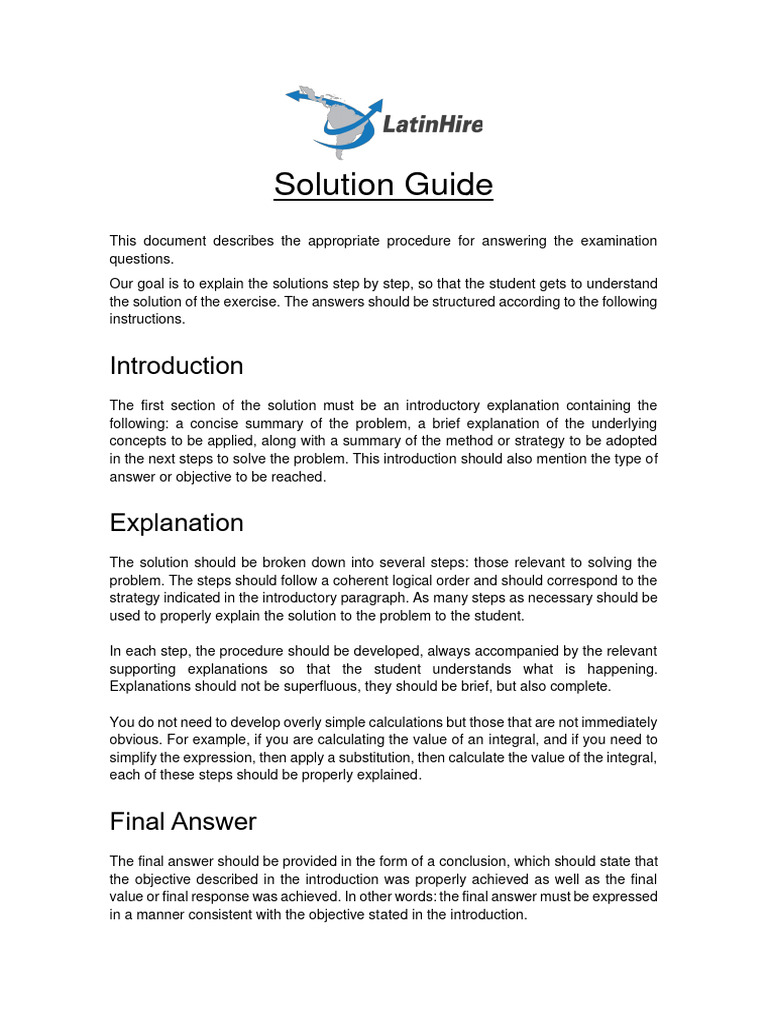 Solution Guide | PDF | Factorization | Arithmetic