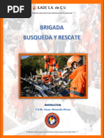 Brigada de Búsqueda y Rescate: Funciones y Técnicas | PDF | Primeros auxilios