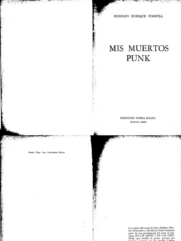 Fogwill - Muchacha Punk | PDF