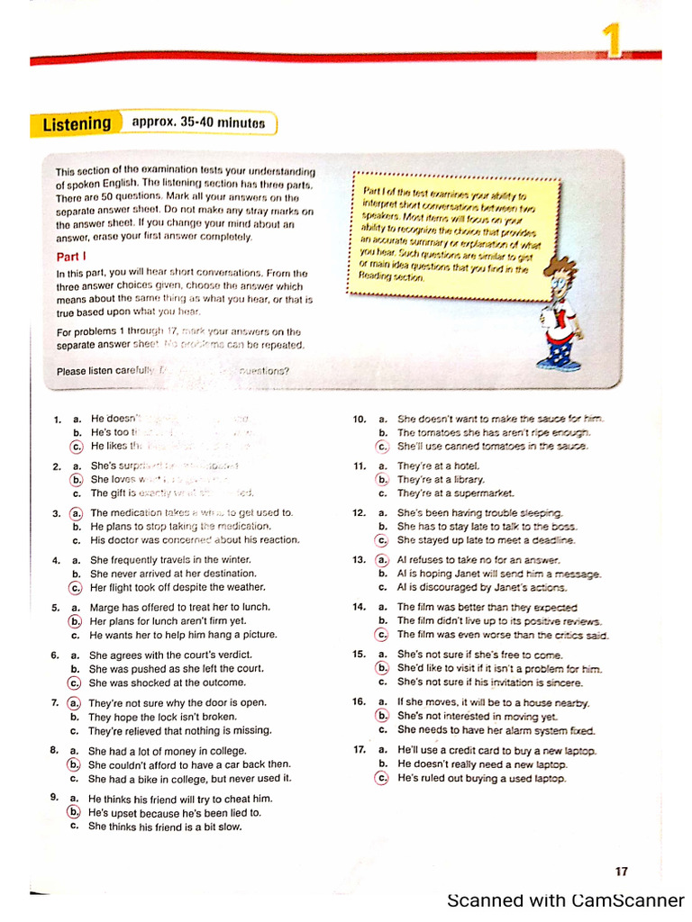 Final Countdown Listening U 1 2 3 | PDF