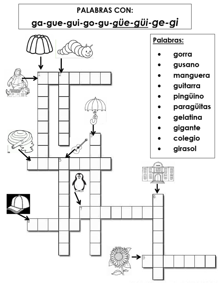 Crucigrama Ga-Gue-Gui-Go-Gu-Gue-Gui... Ge-Gi | PDF Crucigrama Ga-Gue-Gui-Go-Gu-Gue-Gui... Ge-Gi | PDF