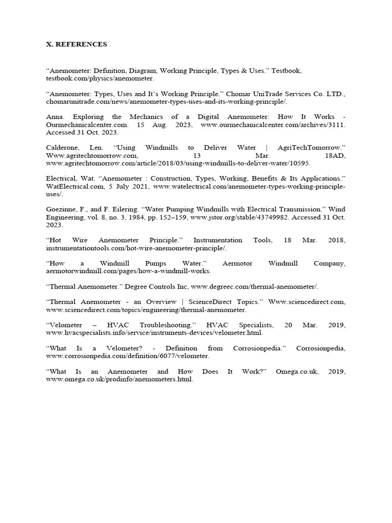 References and Appendix | Download Free PDF | Applied And ...