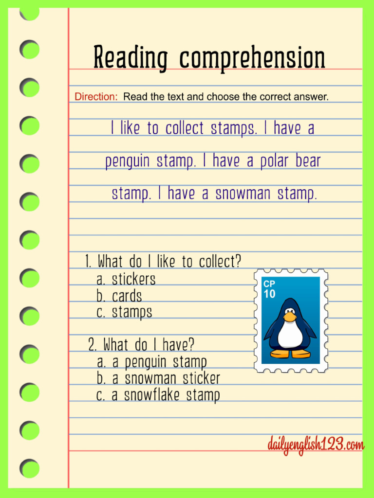 Reading Comprehension 5 | PDF