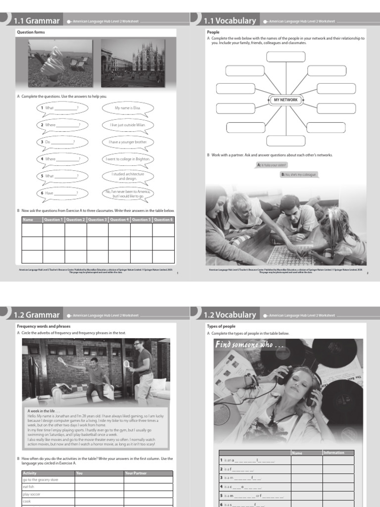 Ejercicos de Ingles | PDF | English Language | Linguistics
