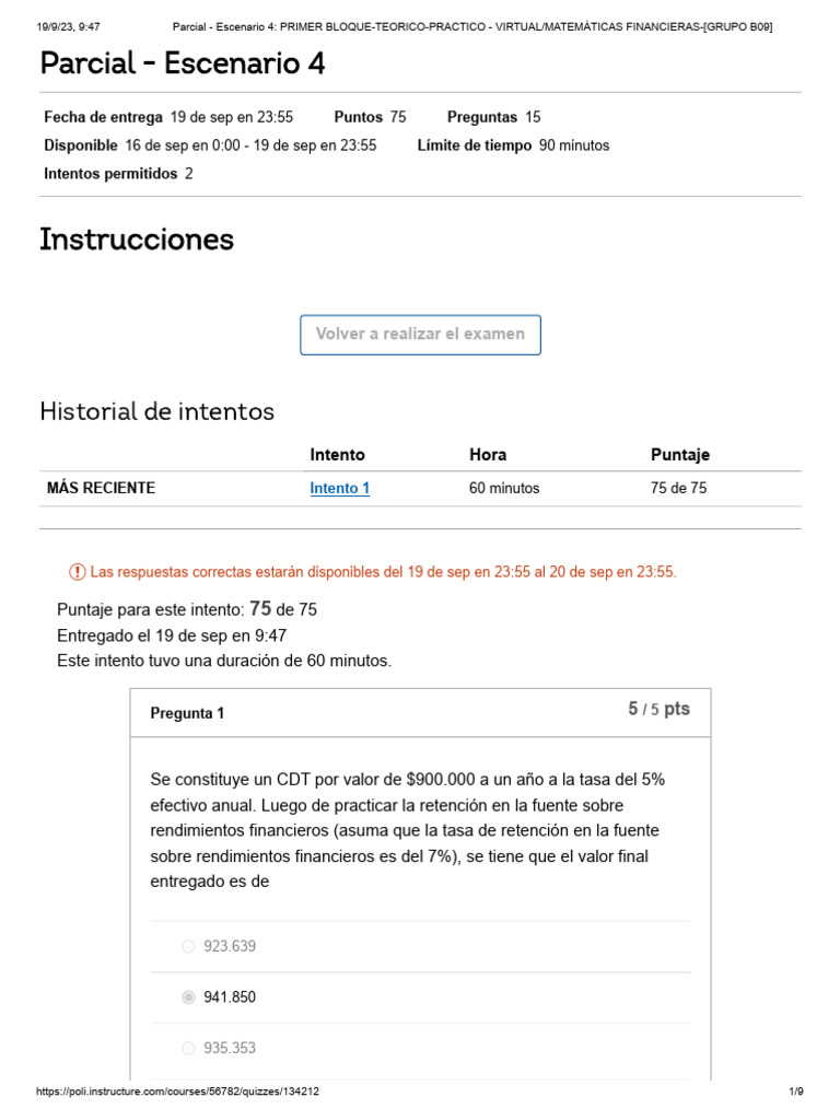 Parcial - Escenario 4 - PRIMER BLOQUE-TEORICO-PRACTICO - VIRTUAL - MATEMÁTICAS FINANCIERAS ...
