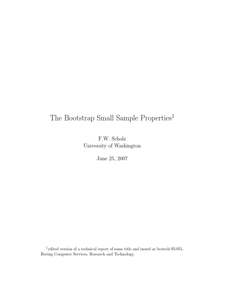 Bootstrap Report | Download Free PDF | Bootstrapping (Statistics ... Bootstrap Report | Download Free PDF | Bootstrapping (Statistics ...