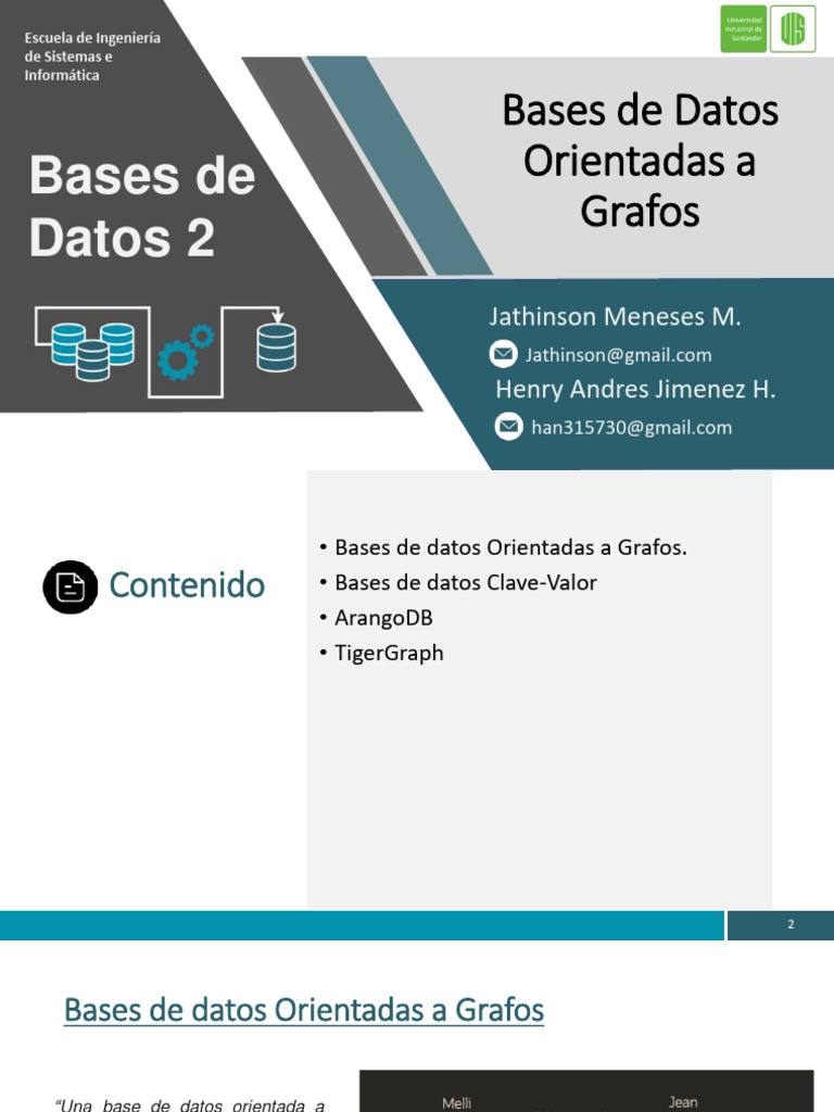 Bases de Datos 2 - Diapositiva 6 | PDF | Bases de datos | Marco de descripción de recursos