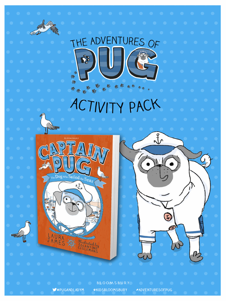 Captain Pug Activity Pack New | PDF | Mystery, Thriller & Crime Fiction