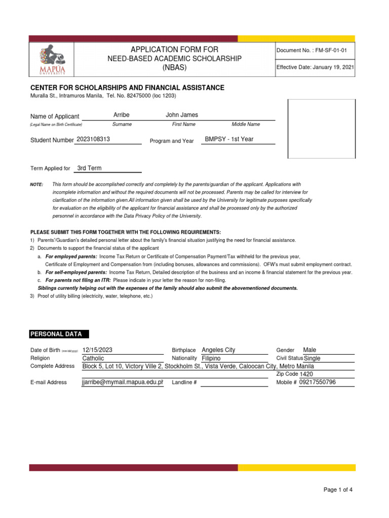 NBAS Application | PDF | Insurance | Fee
