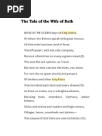 The Wife of Bath's Tale - Modern Translation | PDF