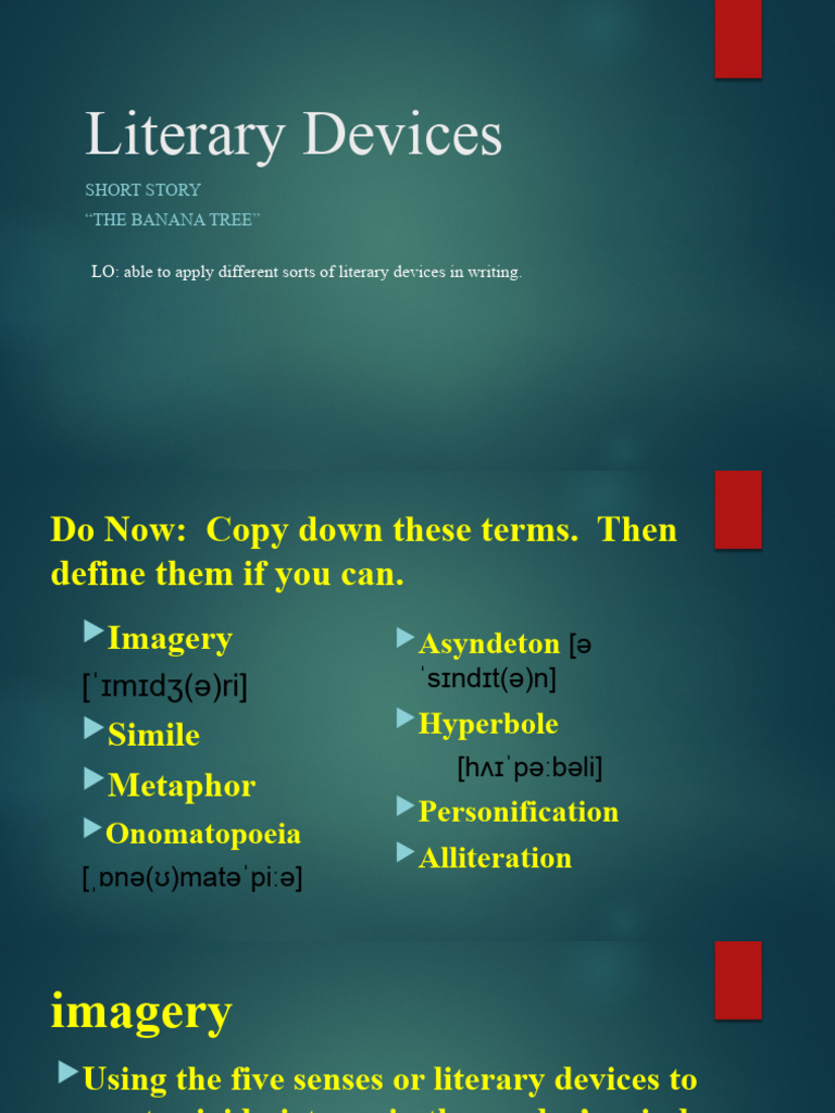Literary Devices | PDF | Metaphor | Linguistic Morphology