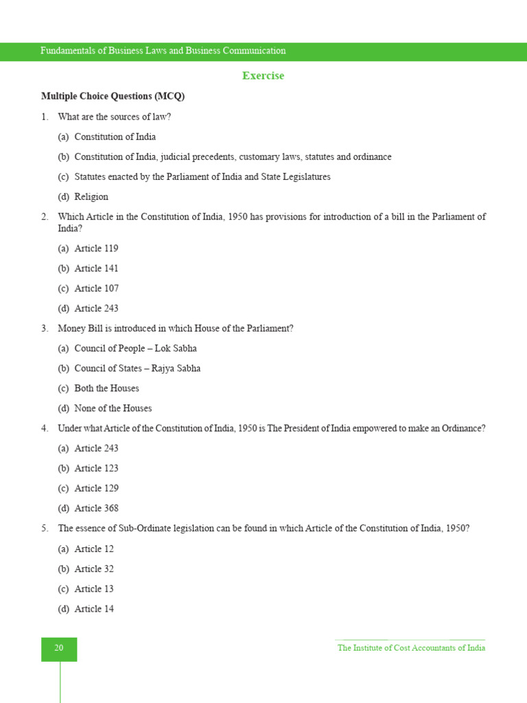 CMA FND Law Study Material Book Back | PDF | Auction | Breach Of Contract
