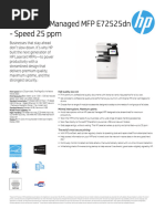 Datasheet - HP Color LaserJet Managed MFP E47528 Series | PDF | Image ...