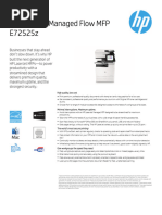 HP E877 Printer Brochure | PDF | Image Scanner | Printer (Computing)