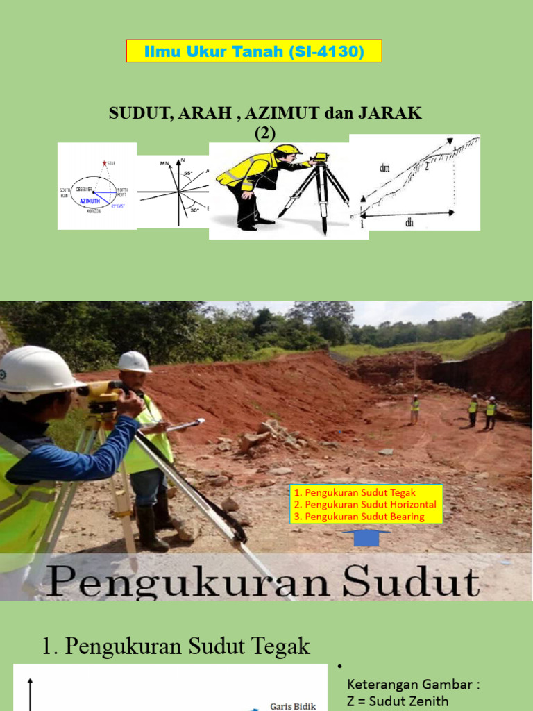 130 - 20221013021140 - Pertemuan Ke-4 IUT Sudut - Arah - Azimut Dan ...