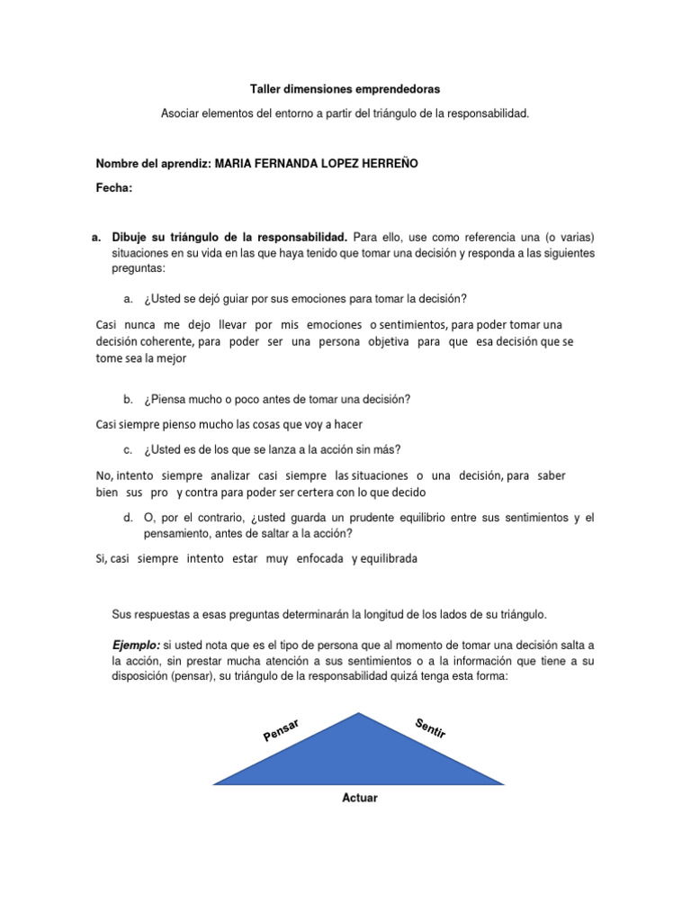 Anexo Formato Dimensiones Emprendedoras | PDF | Análisis FODA | Cognición