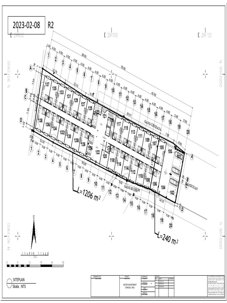 Aster Apt - Overall Plan & Elevation (2023-02-08) R2 | PDF