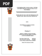 Filtro RLC Pasa Banda Especificaciones y Ecuaciones de Diseño | PDF ...