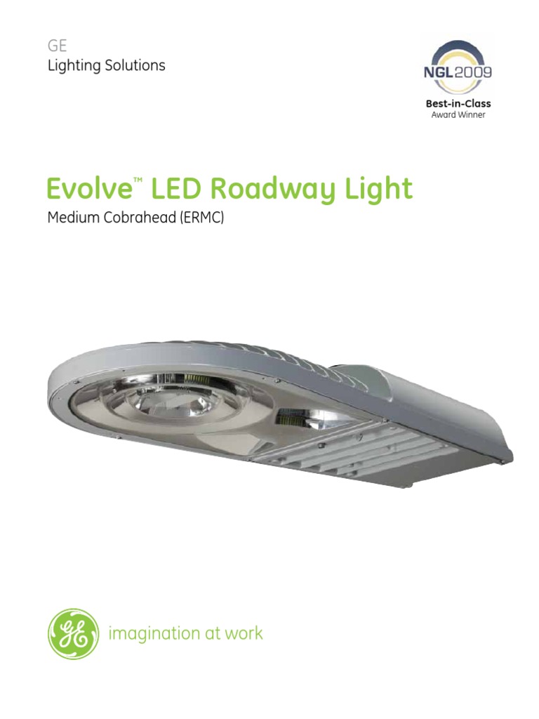 GE Evolve LED Roadway Medium Cobra Head ERMC DataSheet LowRes 032511 ...