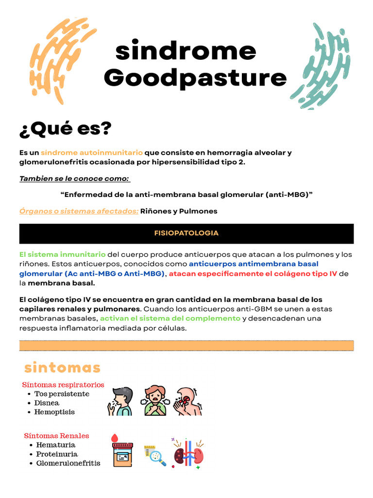 Sindrome de Goodpasture | PDF