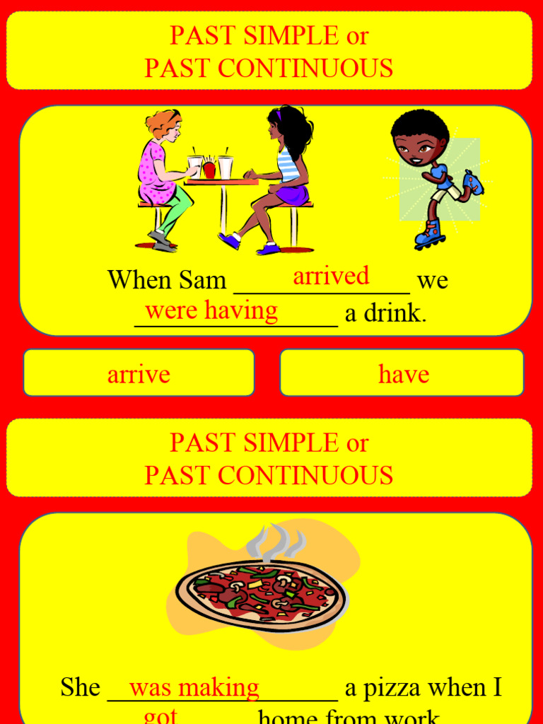 Past Simple and Past Continuous | PDF