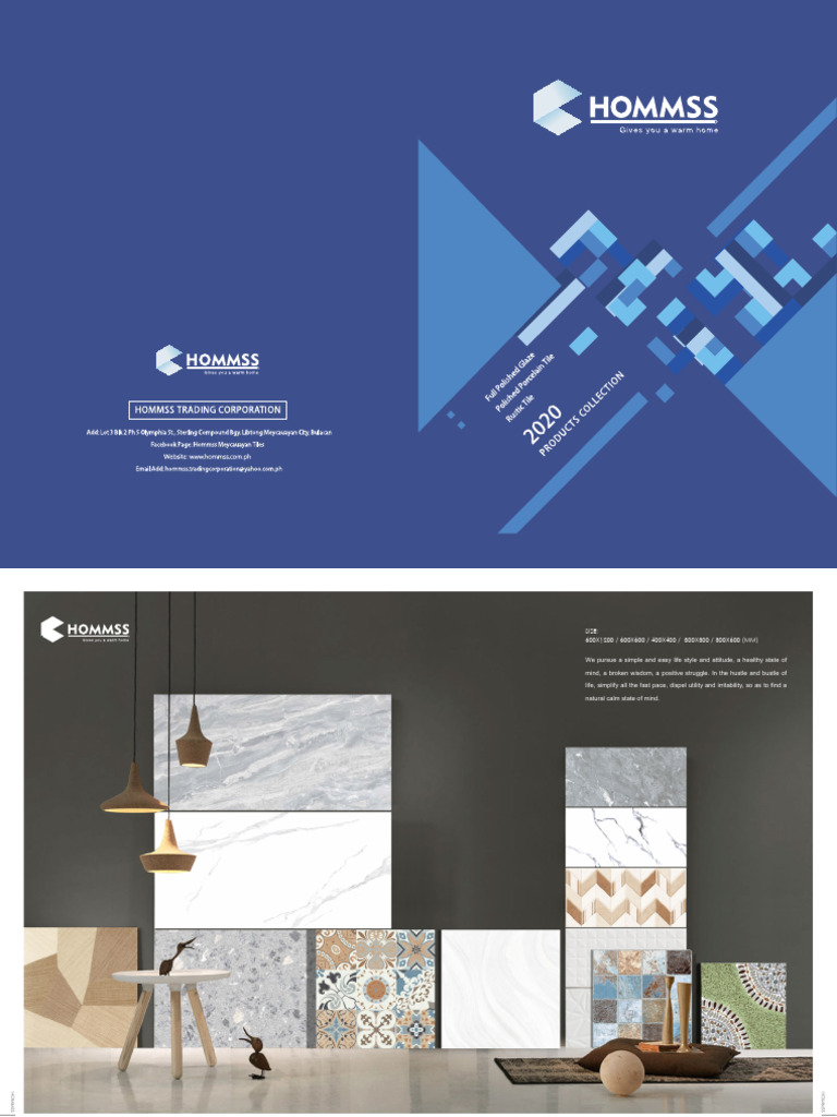 Hommss Trading Corp Brochure Marble | PDF