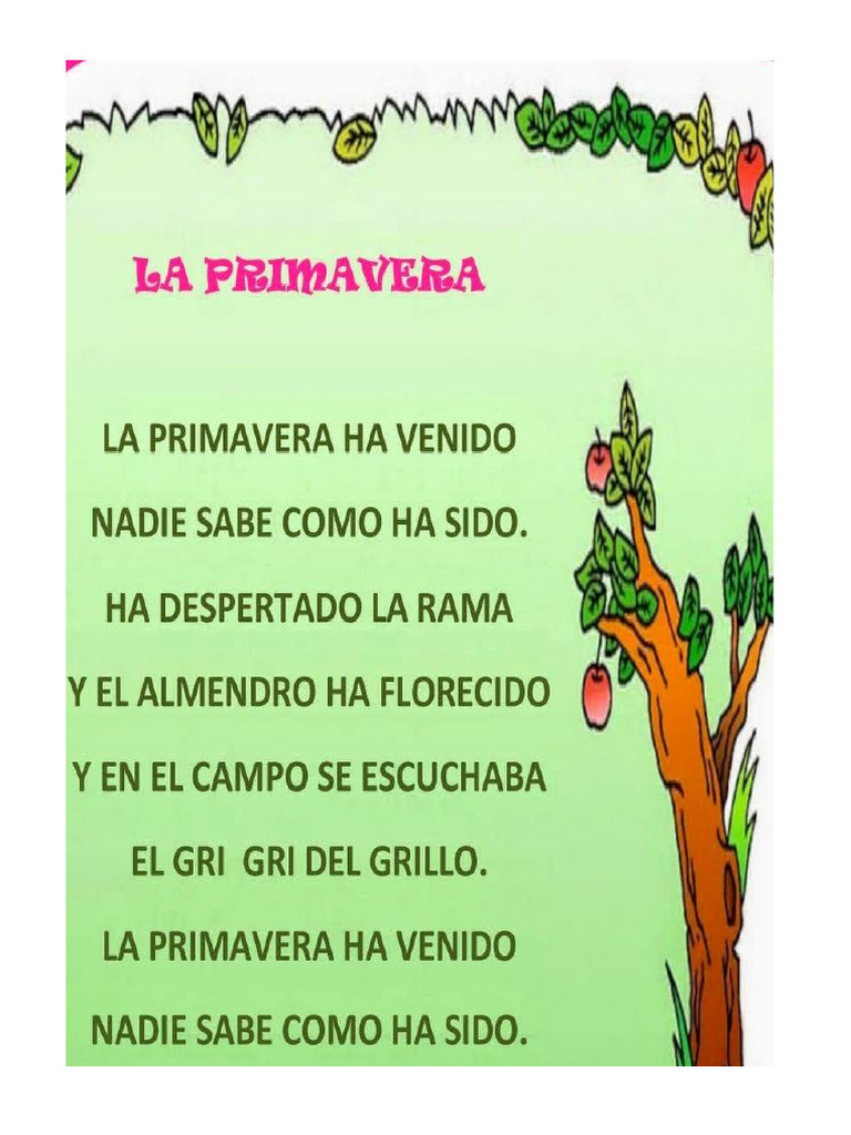 Primavera | PDF